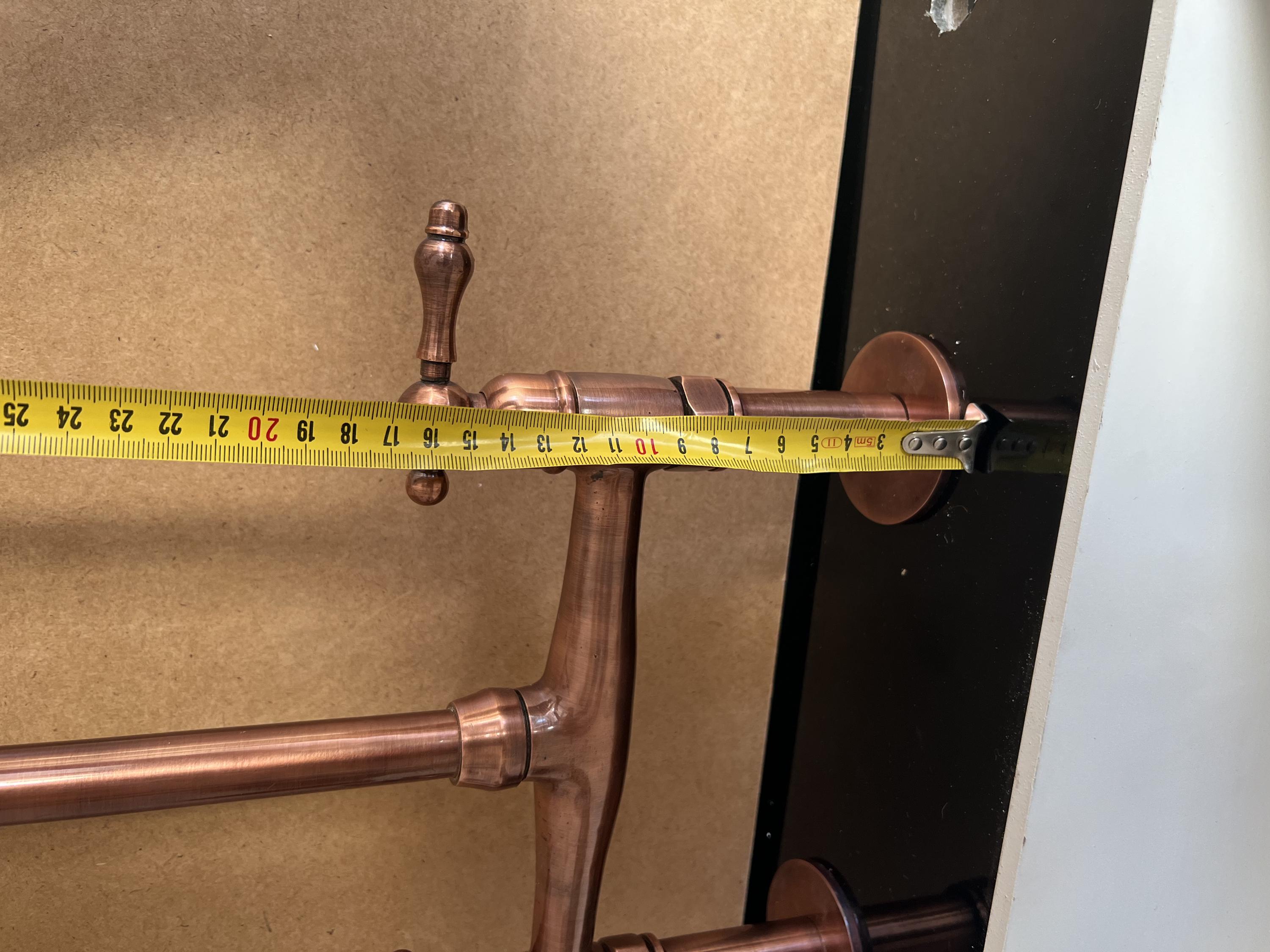 Antique Copper Kitchen Bridge Faucet - Copper Bridge Faucet, Copper ...