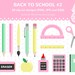 School Clipart, Back to School, Clip Art, Teacher, School Days, Pencil ...