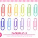 100 Colors Clip Art: Paperclip, Paperclip Clipart, Paperclips Clip Art ...
