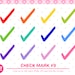 100 Colors Clip Art: Check Mark #9, Check List Clipart, Check Mark Clip ...