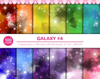 100 Colors Digital Papers: Paint Splatter 5 Paint Splash - Etsy