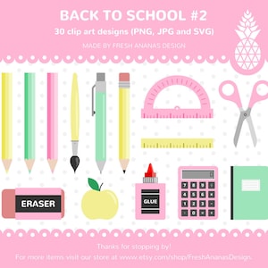 School Clipart, Back to School, Clip Art, Teacher, School Days, Pencil ...