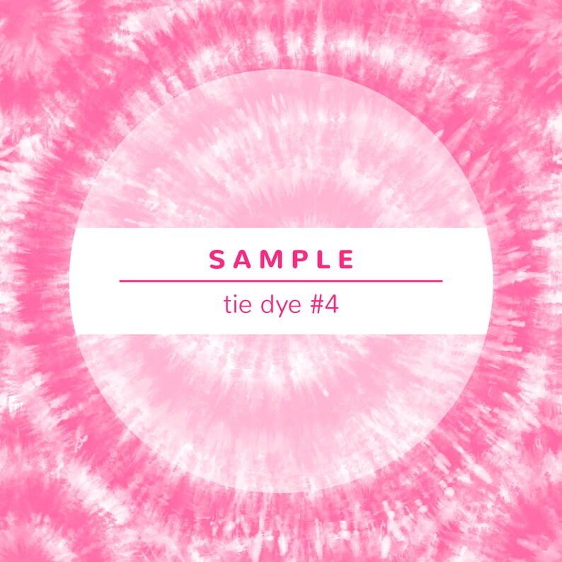 100 Colors Digital Papers: Tie Dye #4, Spiral, 60's, Hippie ...