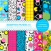 100 Colors Digital Papers: Paint Splatter 5 Paint Splash - Etsy