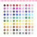 100 Colors Clip Art: Paw Print, Paw Clipart, Dog Clipart, Puppy, Pet ...