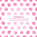 100 Colors Digital Papers: Watercolor Polka Dots #6, Aquarelle, Gouache ...