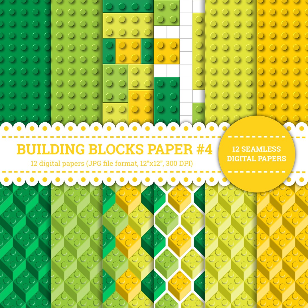 Building Blocks Paper #4, Toy, Kids, Bricks, Build It, Blocks, Play ...