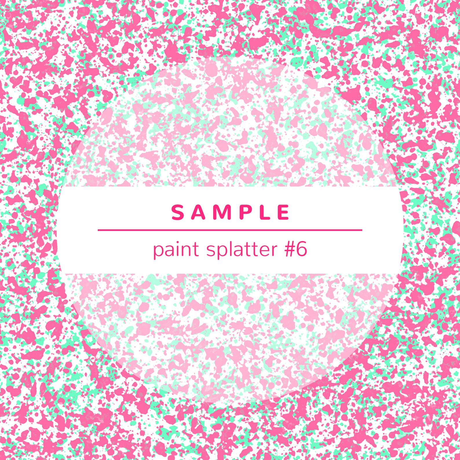 100 Colors Digital Papers: Paint Splatter #6, Paint, Splash, Stain ...