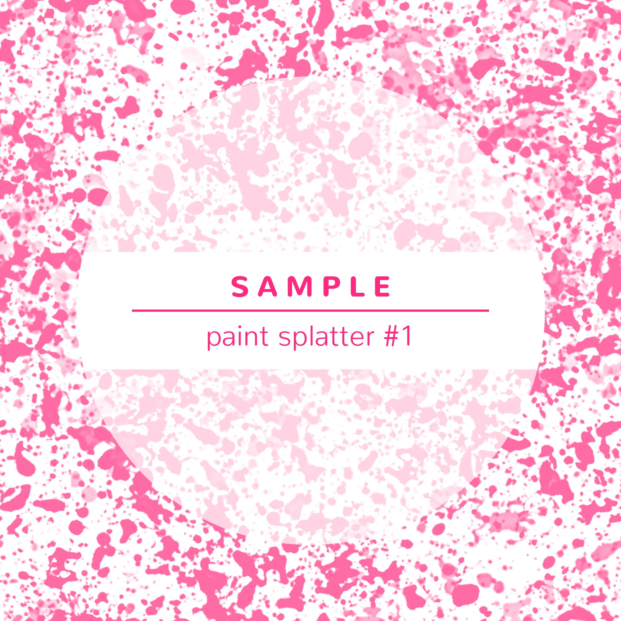 100 Colors Digital Papers: Paint Splatter #1, Paint, Splash, Stain ...