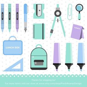 Small Combo: Back to School #3, School Digital Paper + Back to School ...