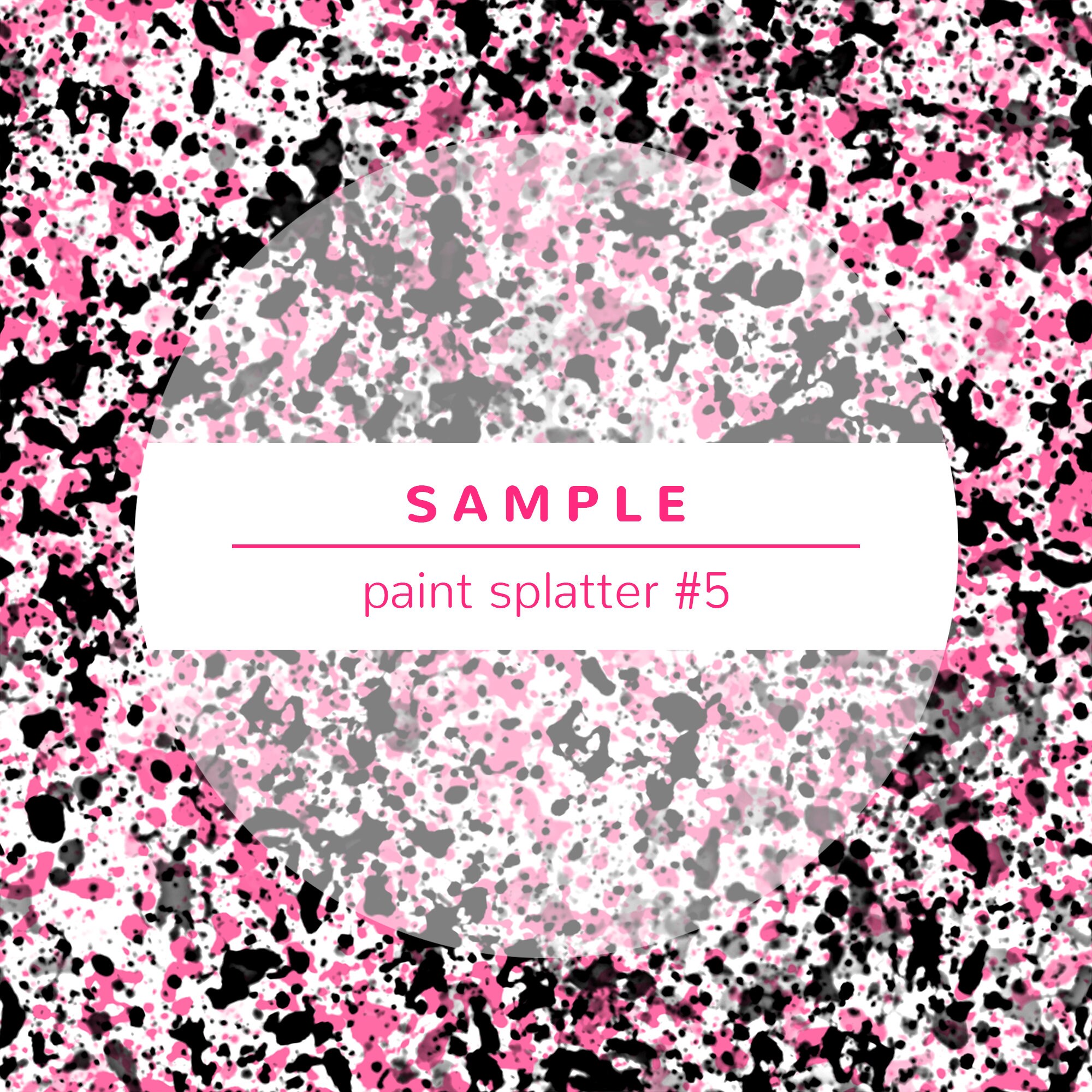 100 Colors Digital Papers: Combo Paint Splatter #1, Paint, Splash ...