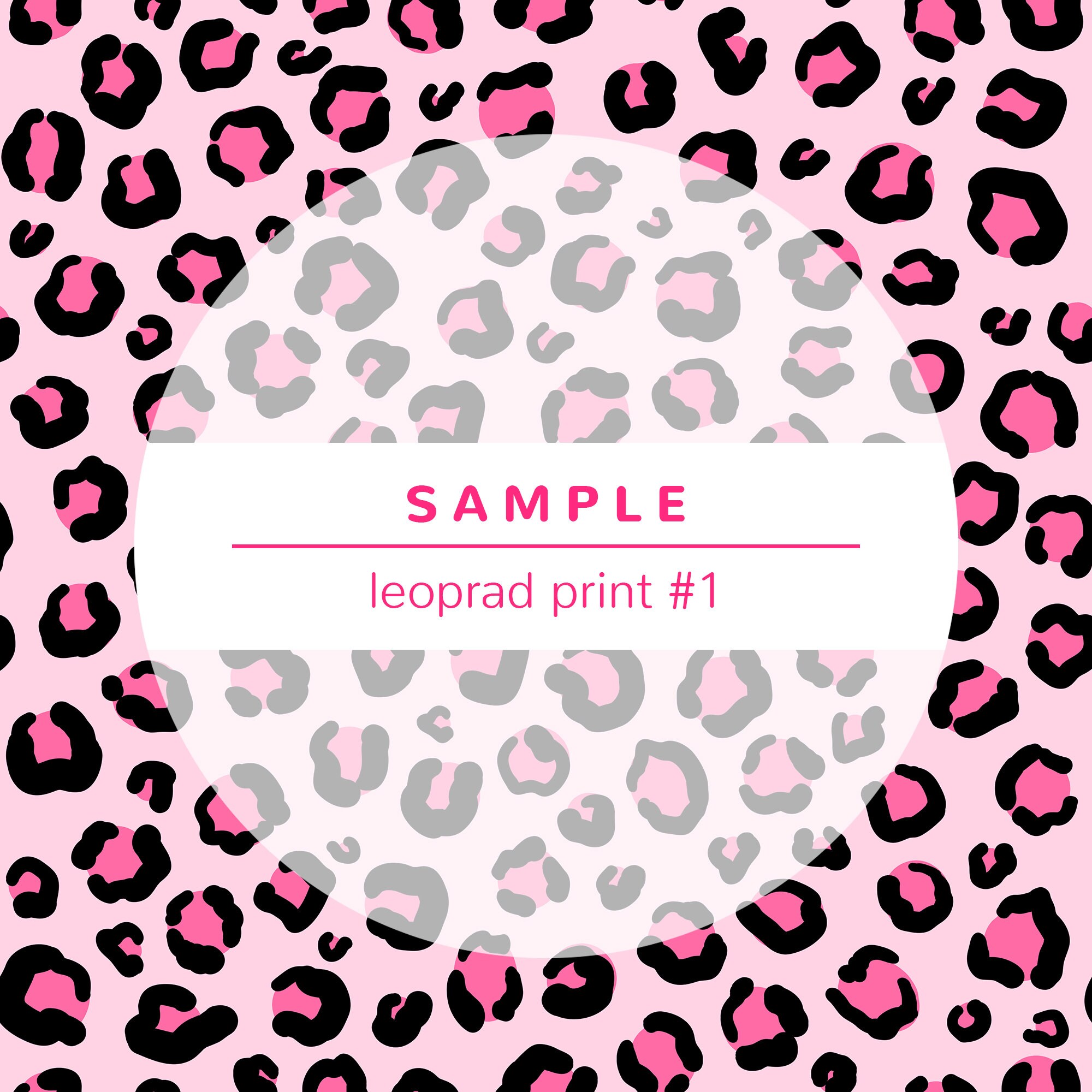 100 Colors Digital Papers: Leopard Print 1 Animal Print | Etsy