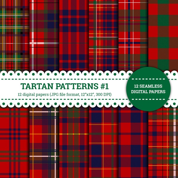 Blue Flannel Pattern - Etsy