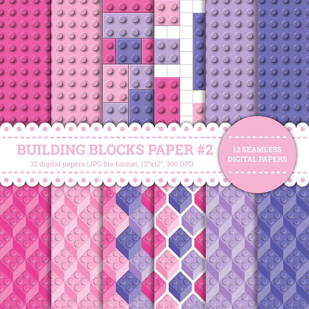 Building Blocks Paper #2, Toy, Kids, Bricks, Build It, Blocks, Play ...