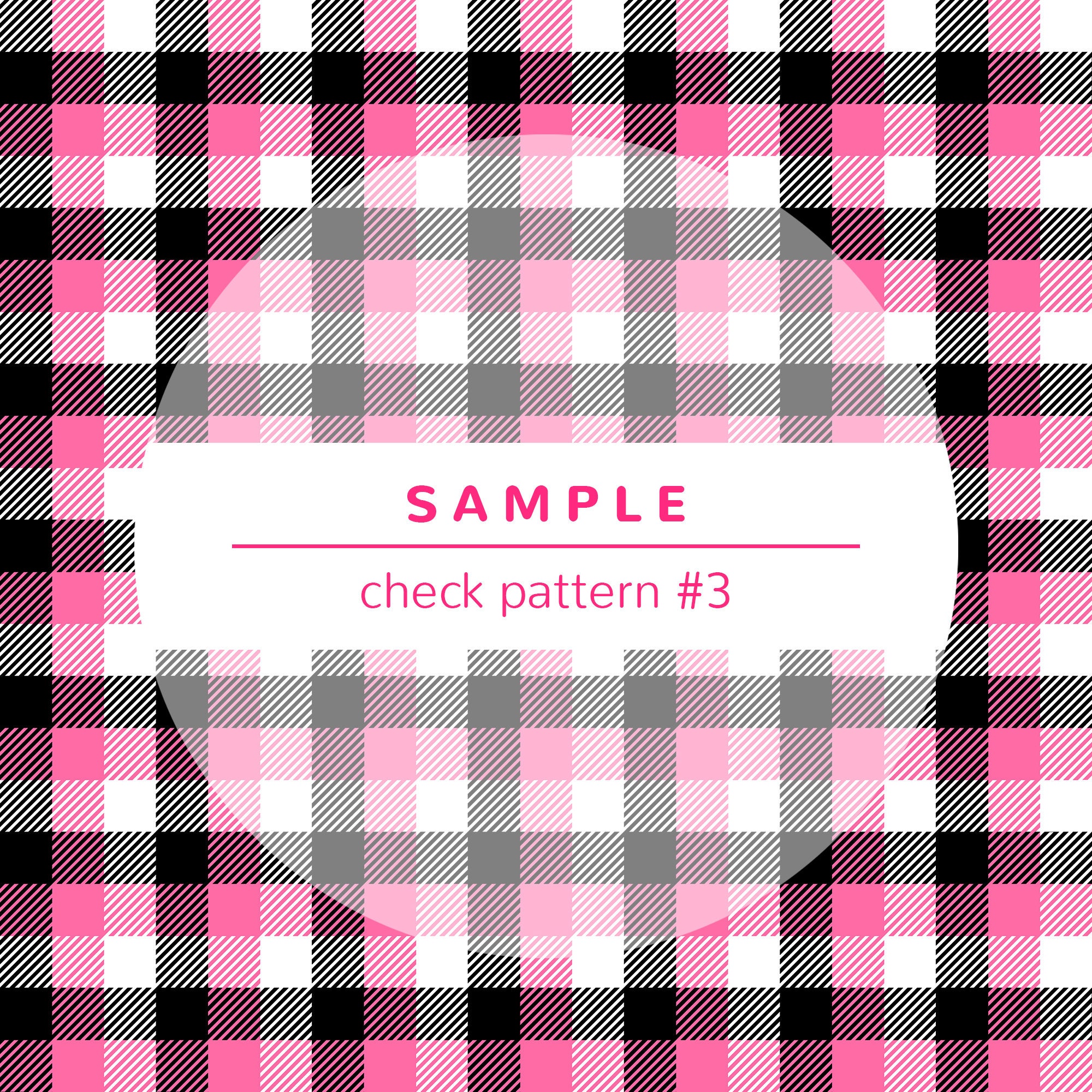 100 Colors Digital Papers: Check Pattern 3 Tartan Plaid | Etsy