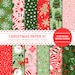 Christmas Paper #1, Candy, Winter, Santa, Reindeer, Snowflake ...