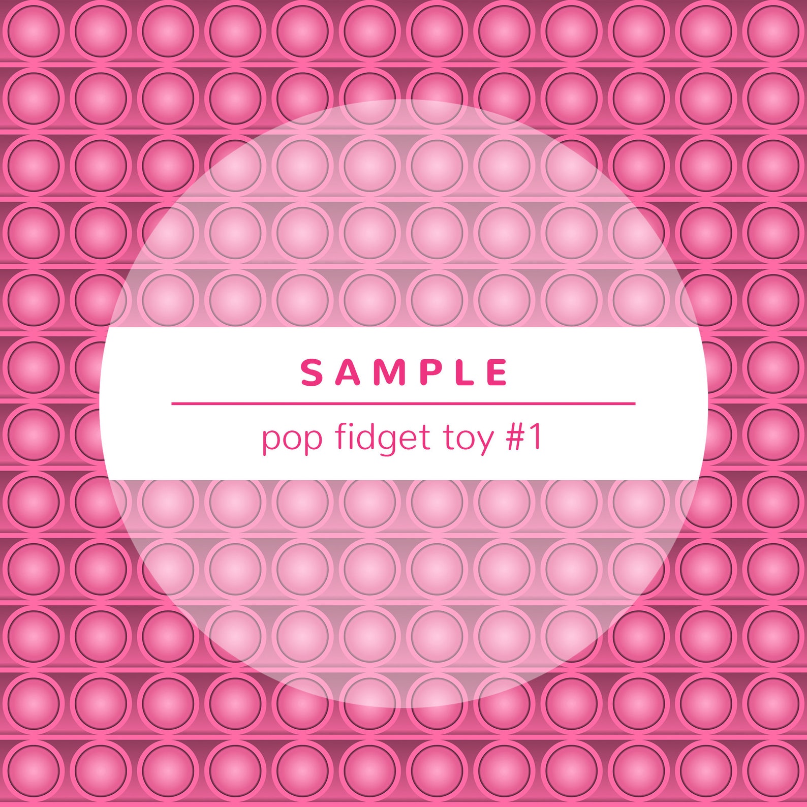 100 Colors Digital Papers: Pop Fidget Toy 1 Bubble Fidget - Etsy