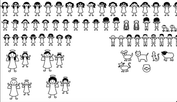 Stick Person Raising Arm