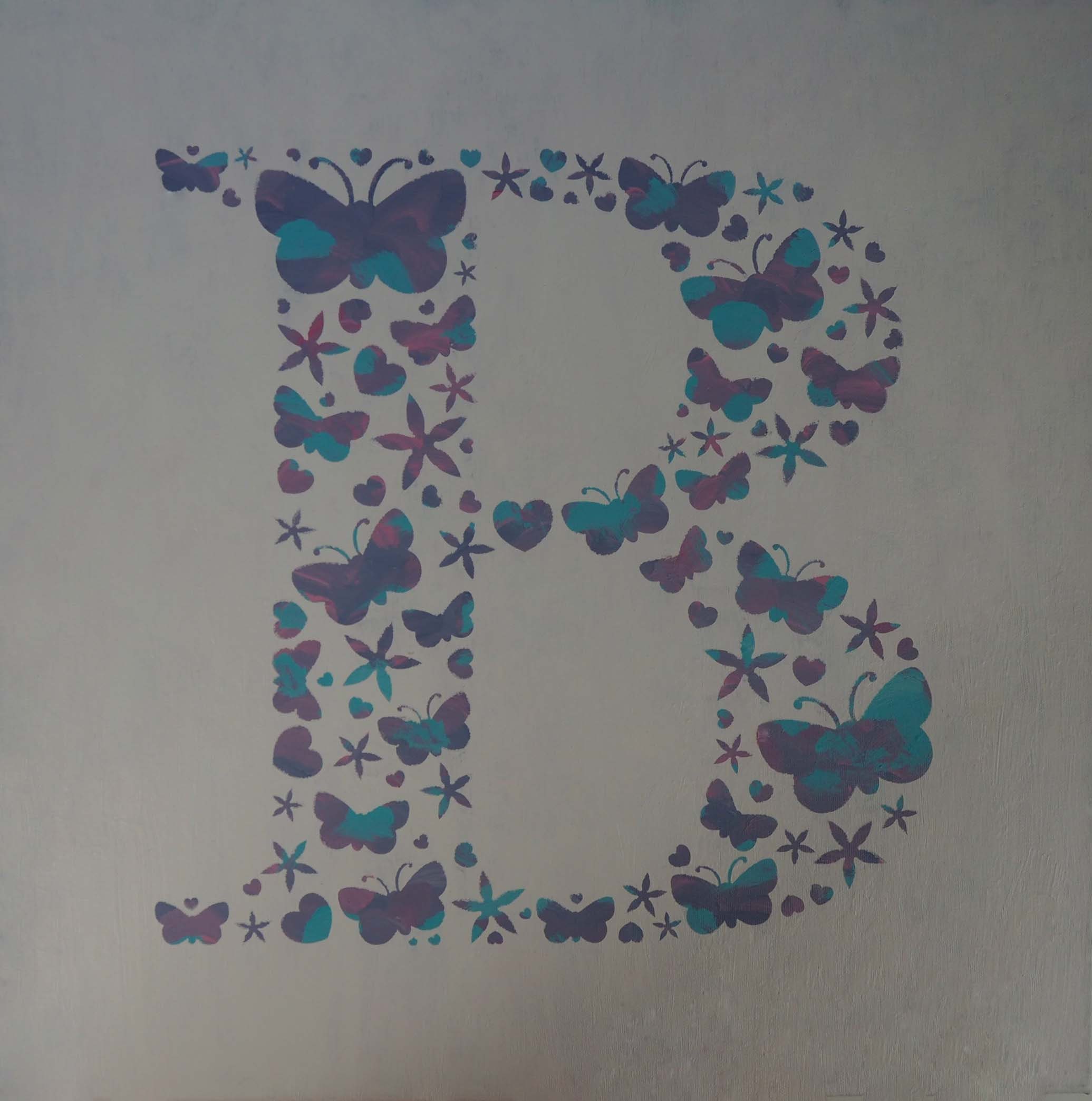 Letter B Cut File, Initial B, Svg Files, Monogram SVG, Dxf, Png, Pdf ...