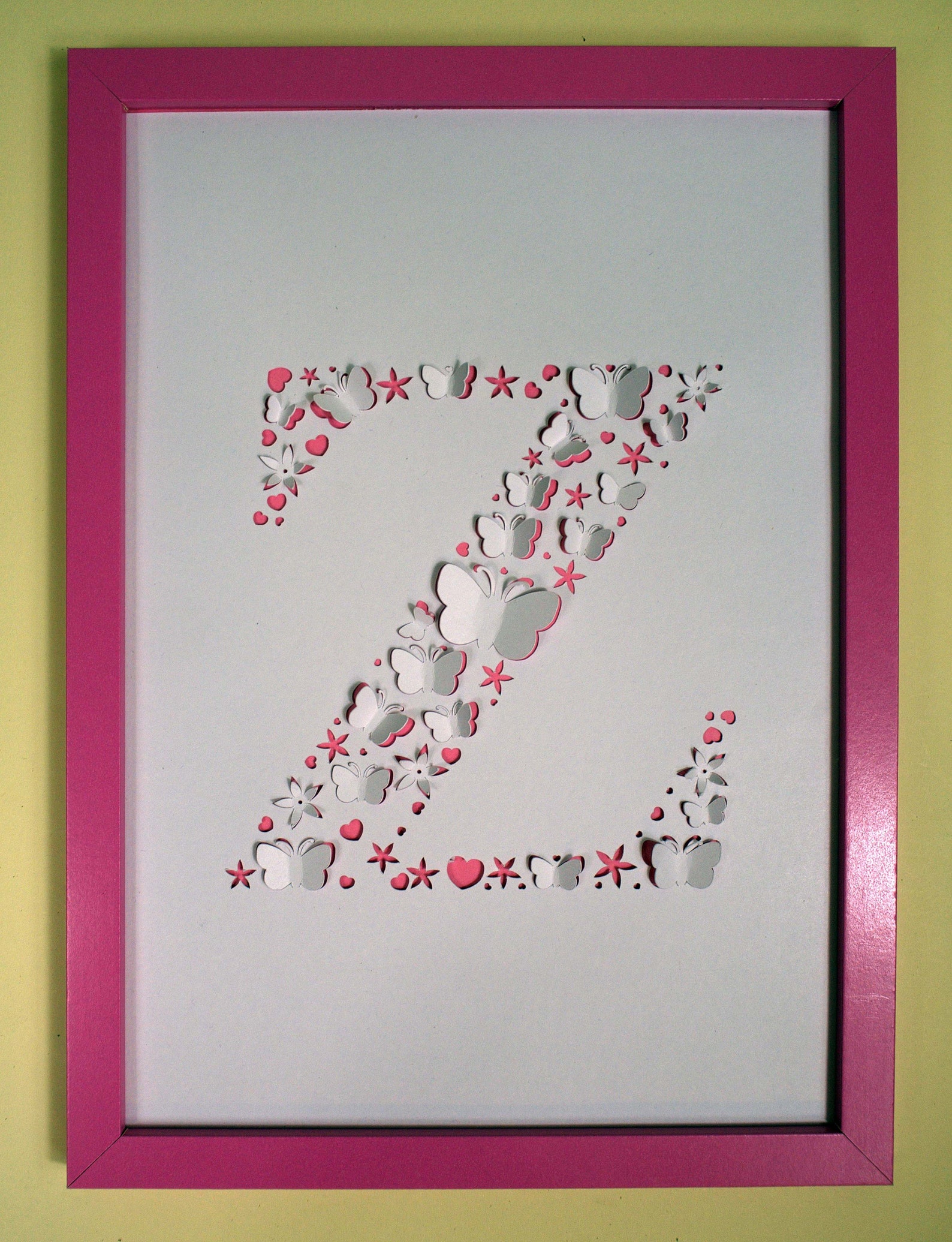 Initial Z Cut File,letter Z Cut File,papercut,svg,dxf,png,pdf,eps ...