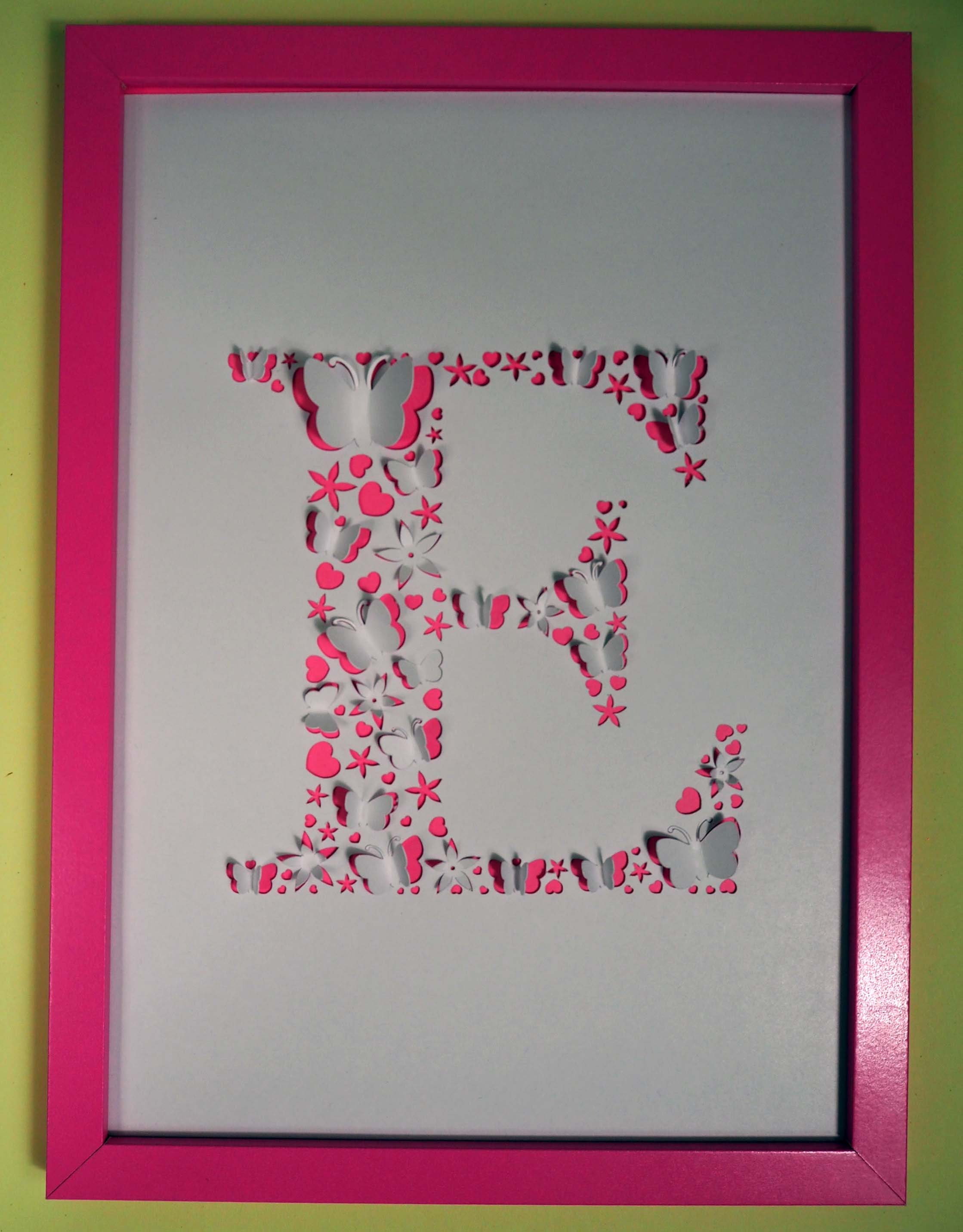 Papercut Letter E Cut File,initial E Cut File,svg,dxf,png,pdf,eps ...