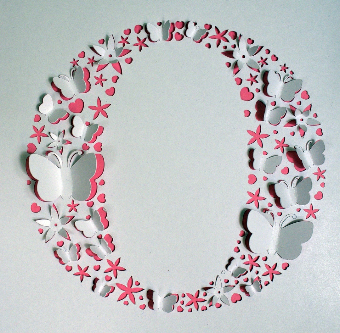 Initial O Cut Fileletter O Cut - Etsy