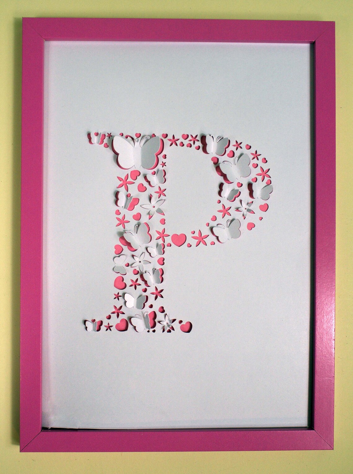 Initial P Cut File,letter P Cut File,papercut,svg,dxf,png,pdf,eps ...