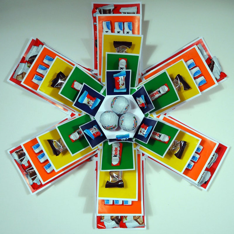 Exploding Box Template - Etsy