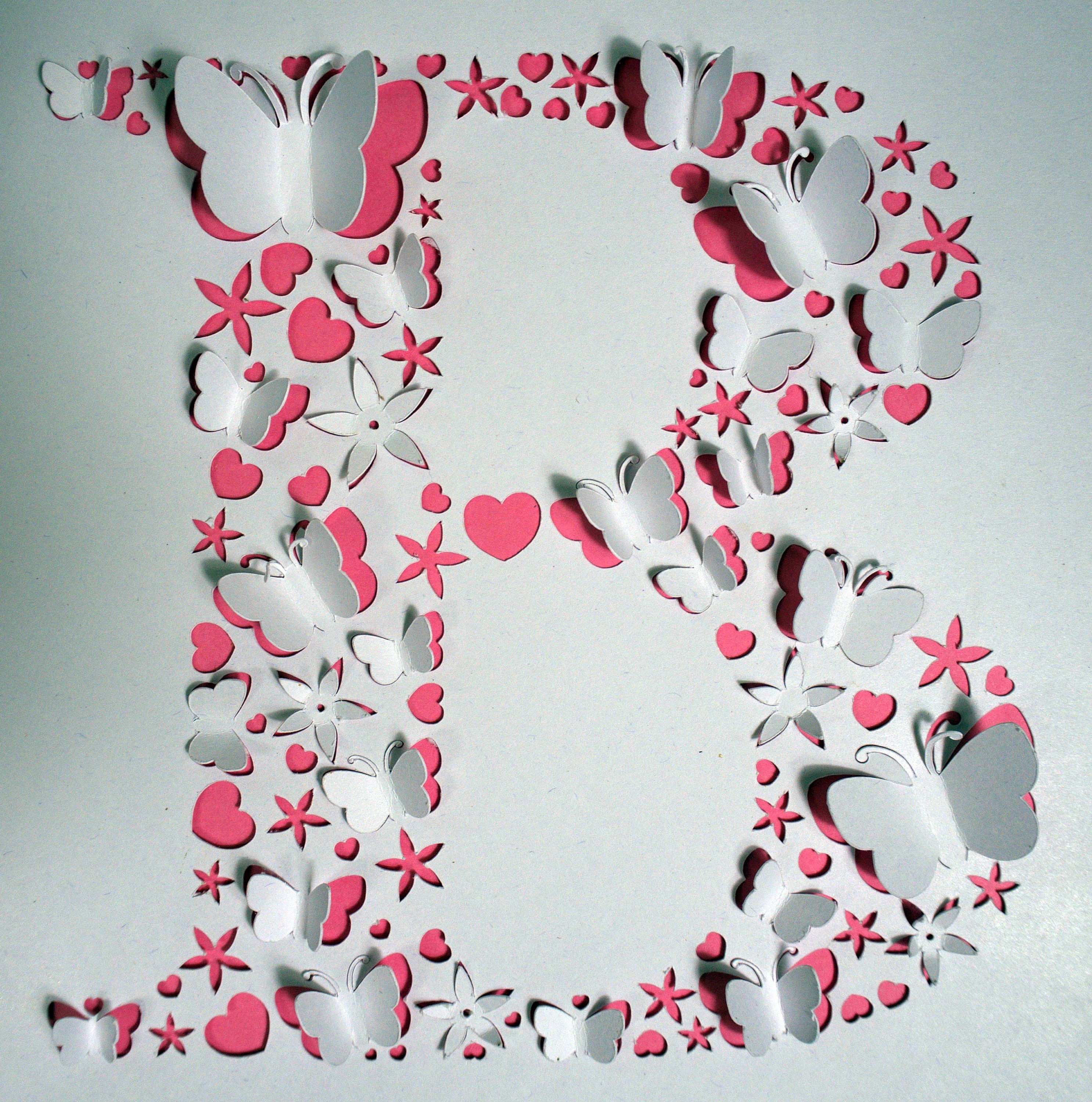 Letter B Cut File,initial B Cut File,papercut,svg,dxf,png,pdf,eps ...