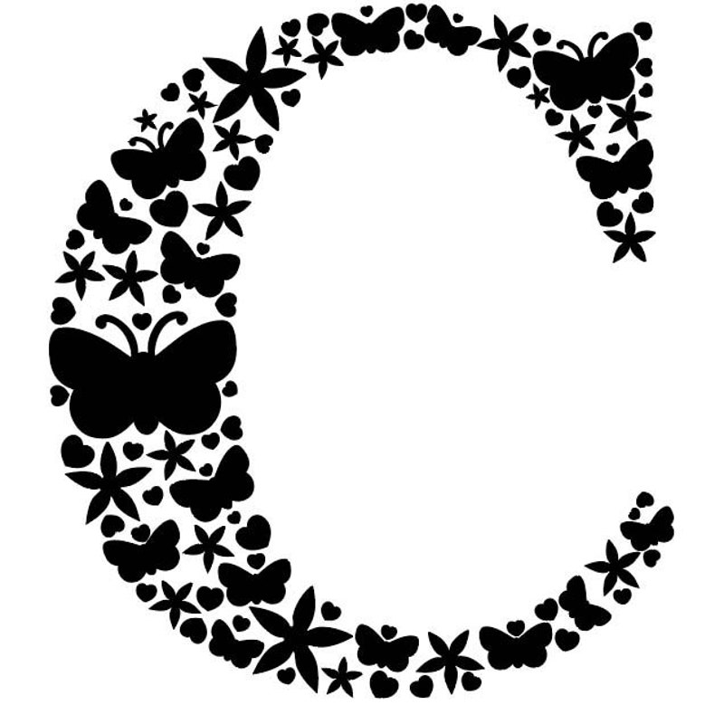 Letter C Monogram - Etsy