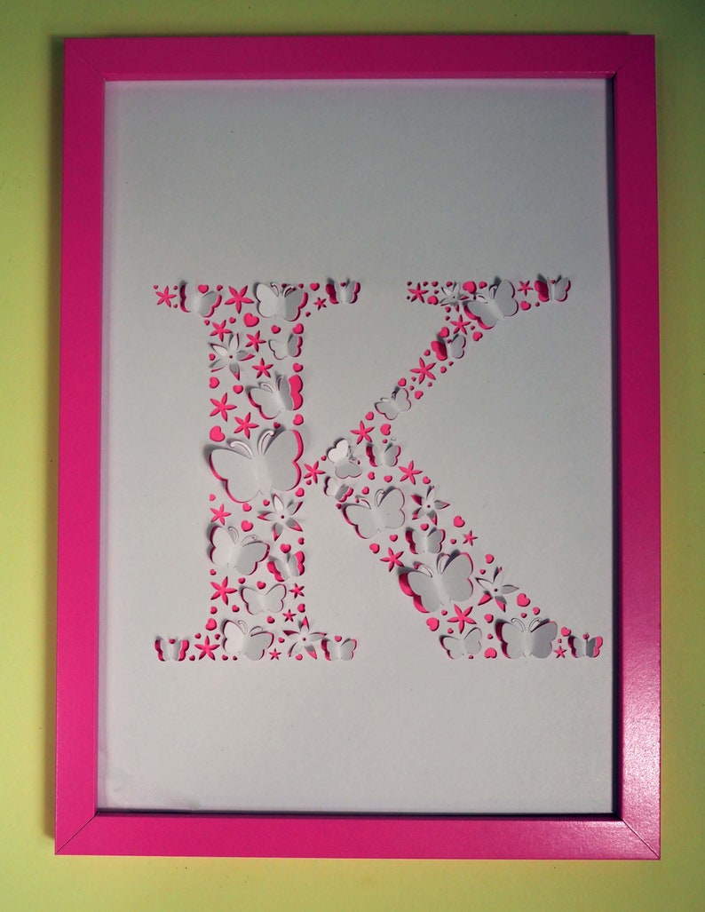 Initial K Cut File Letter K Cut File Papercut Svg Dxf Png - Etsy Australia