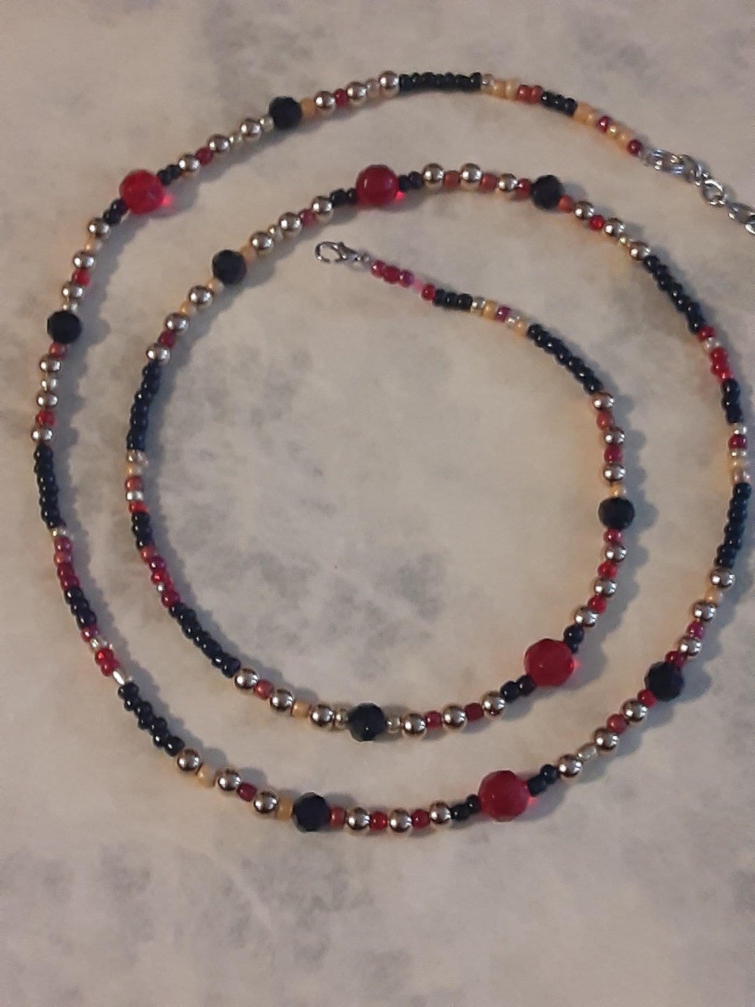 Blood and Soot Belly/waist Beads34-41'' - Etsy