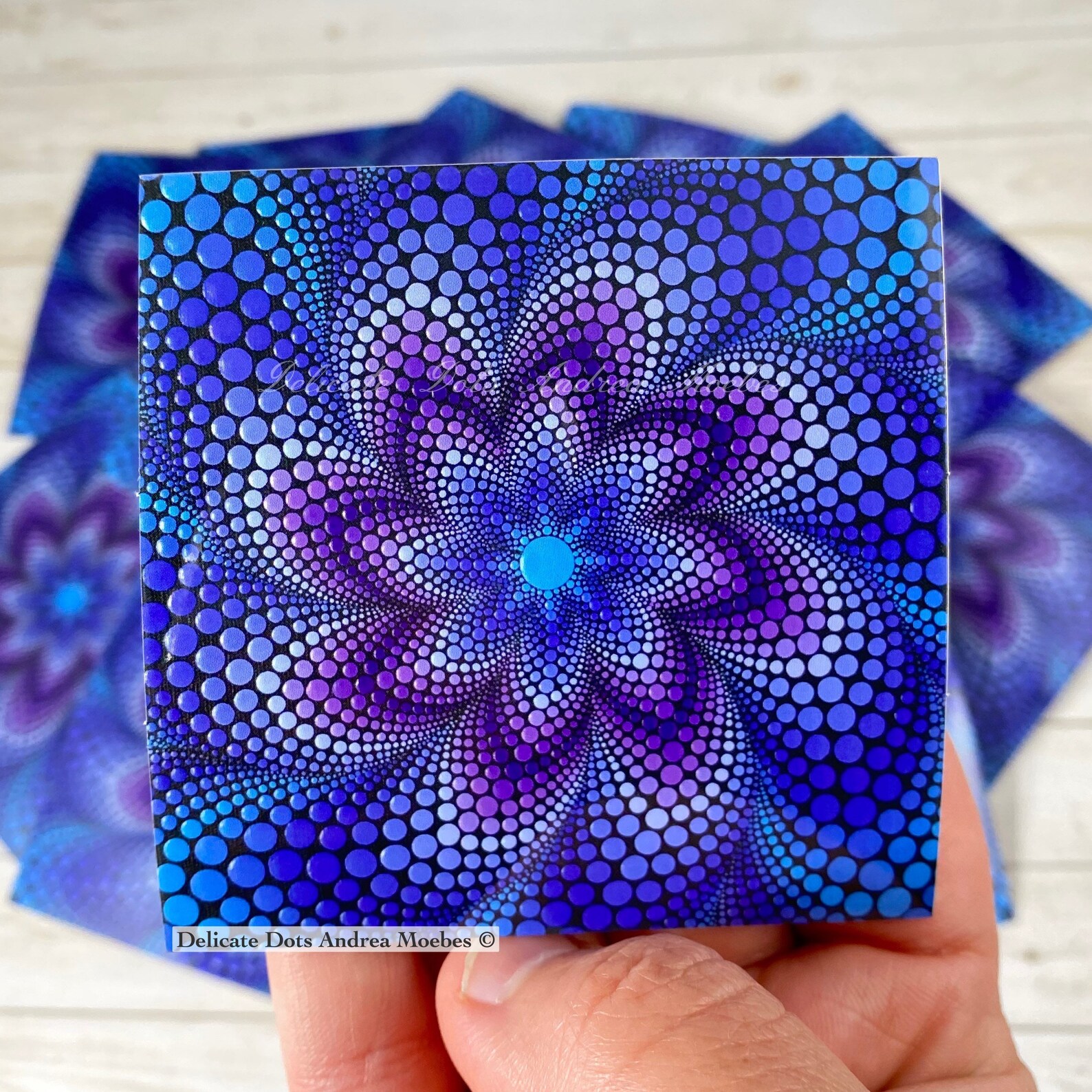 Mandala Vinyl Sticker Dot Mandala Sticker Waterproof Vinyl - Etsy