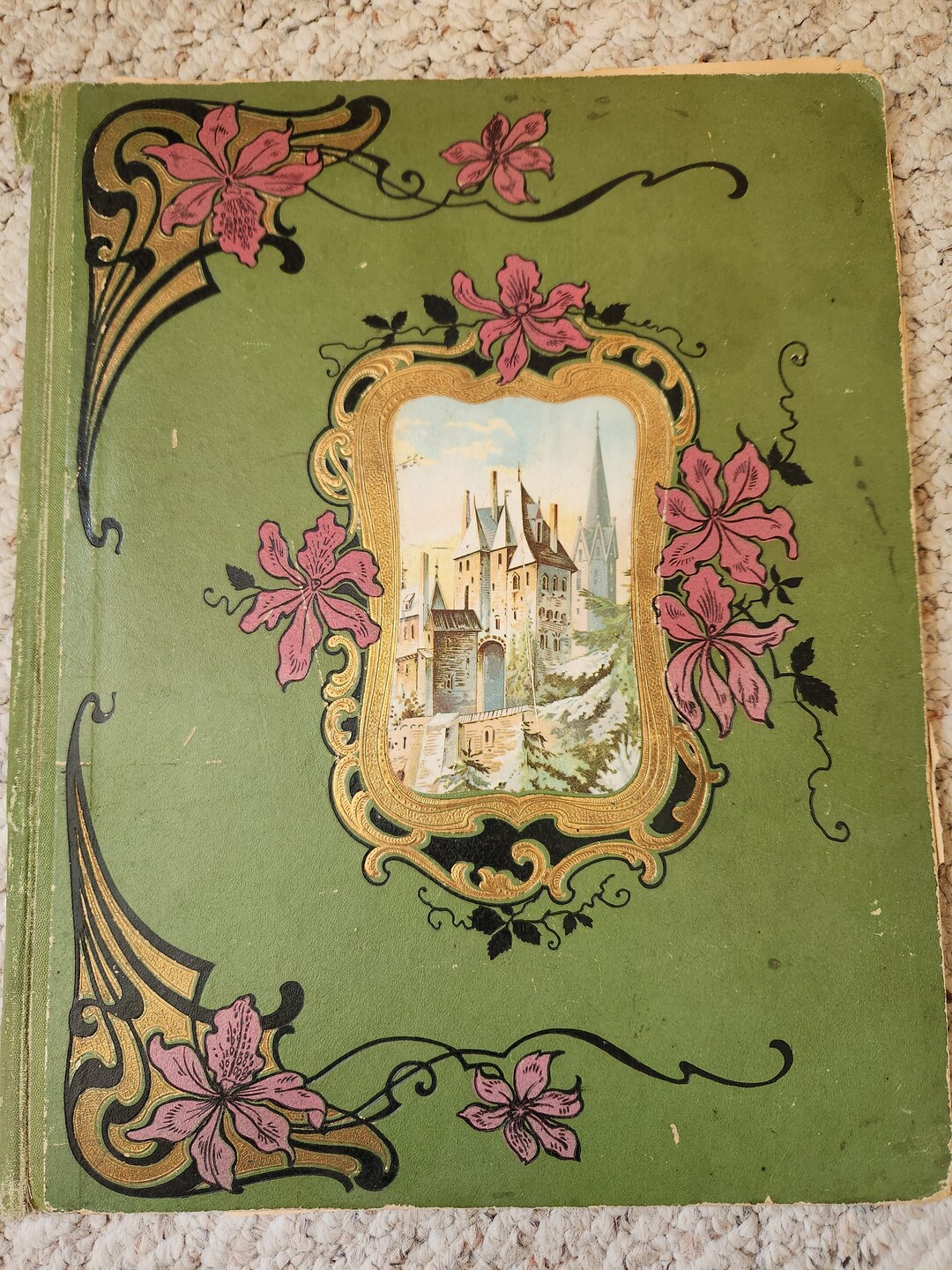 Antique Victorian Scrapbook - Etsy