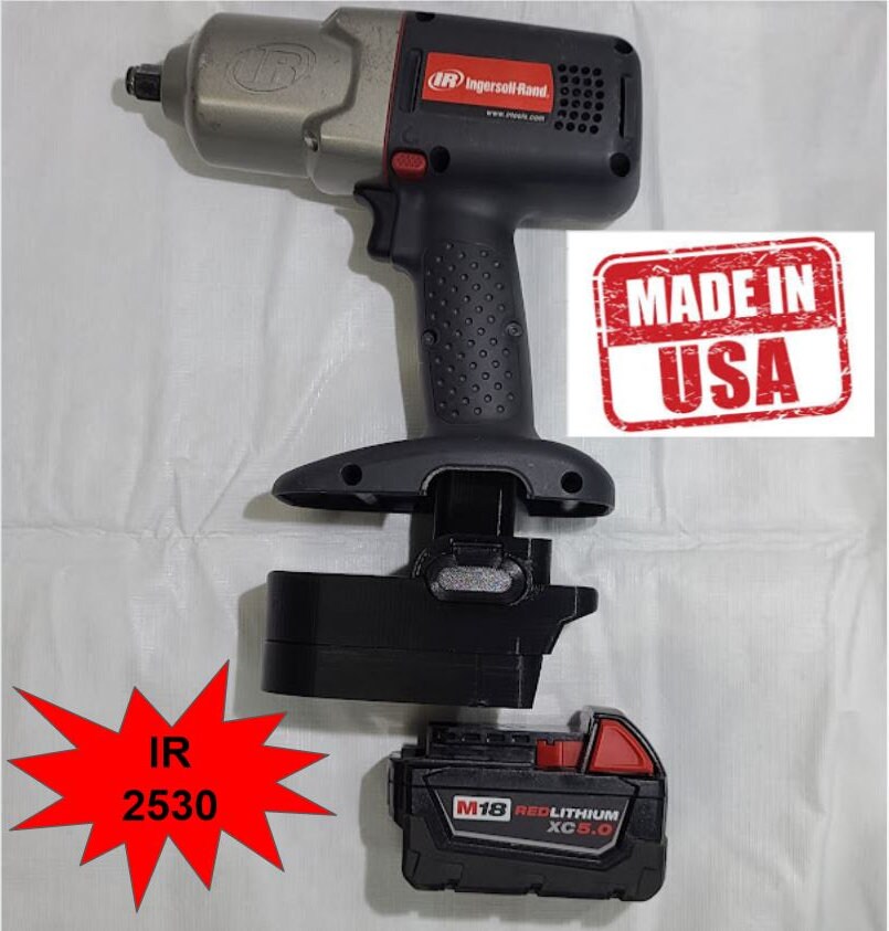 Ingersoll Rand 2530 Nicad 19.2v to M18 Adapter - Etsy