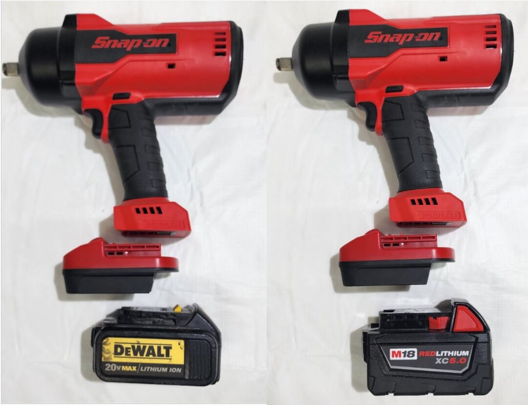 Snap on Lithium Tools to M18 And/or Dewalt Lithium Battery Adapter - Etsy