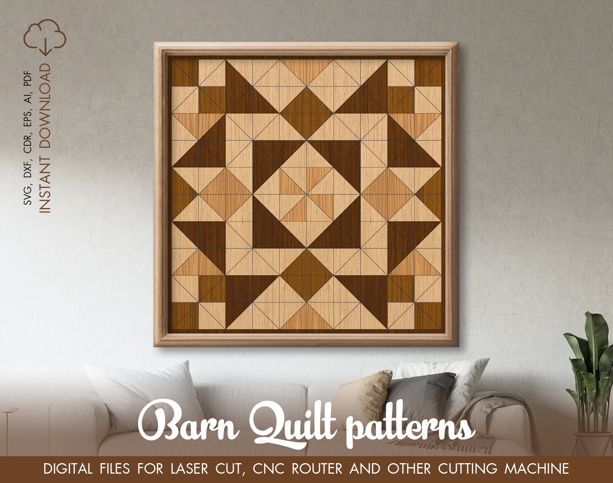 Barn Quilt SVG Farmhouse Svg Quilt Block SVG Quilt SVG - Etsy