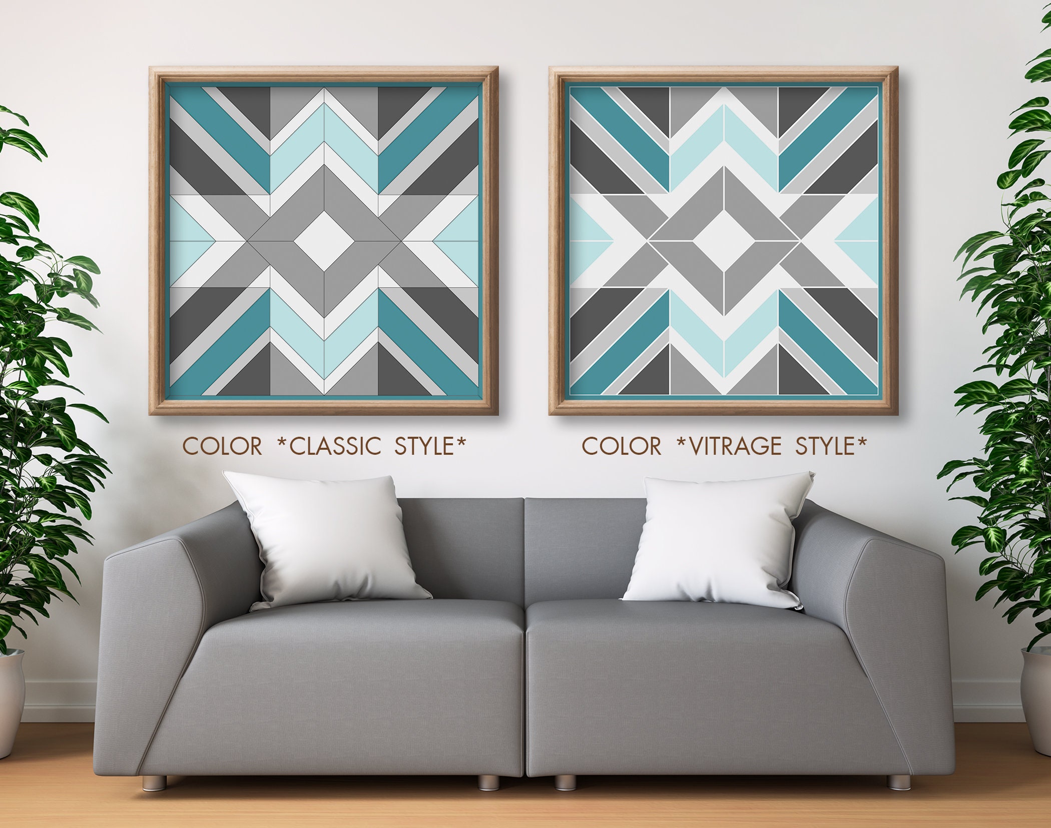 Barn Quilt Wall Geometric Svg Wall Hanging SVG Cricut Svg | Etsy