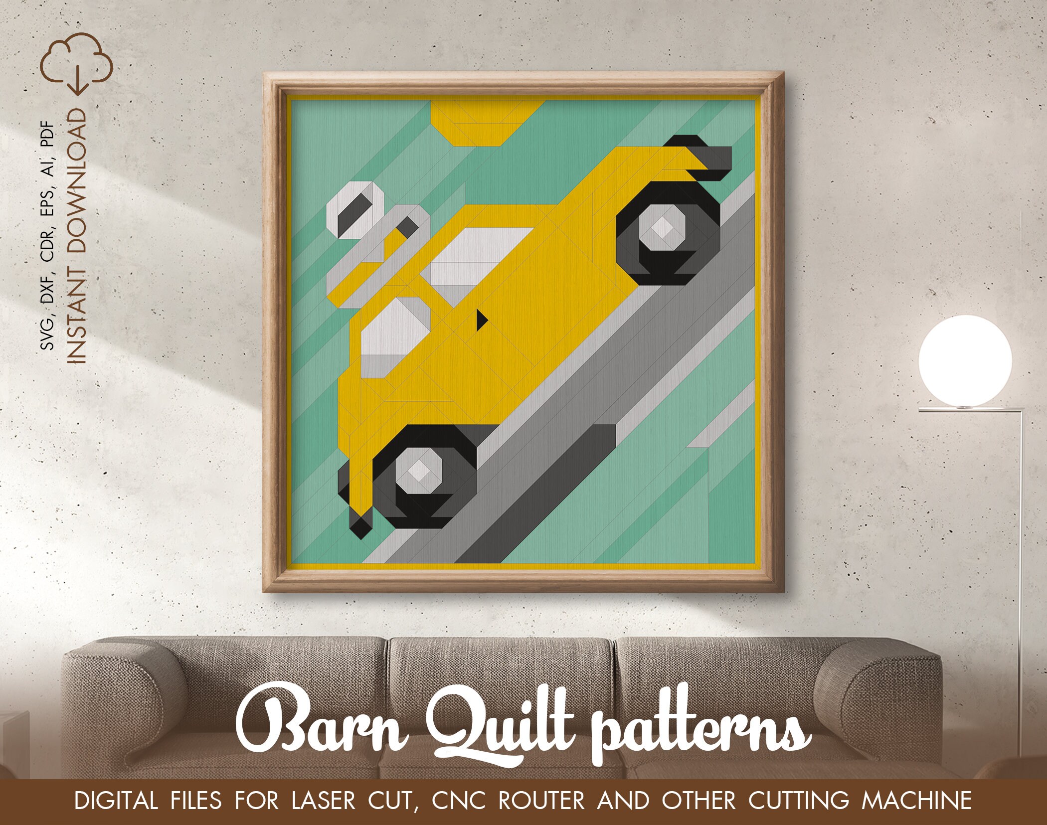 SVG Laser Cut Files for Glowforge Projects With Puzzle Inspired Design ...