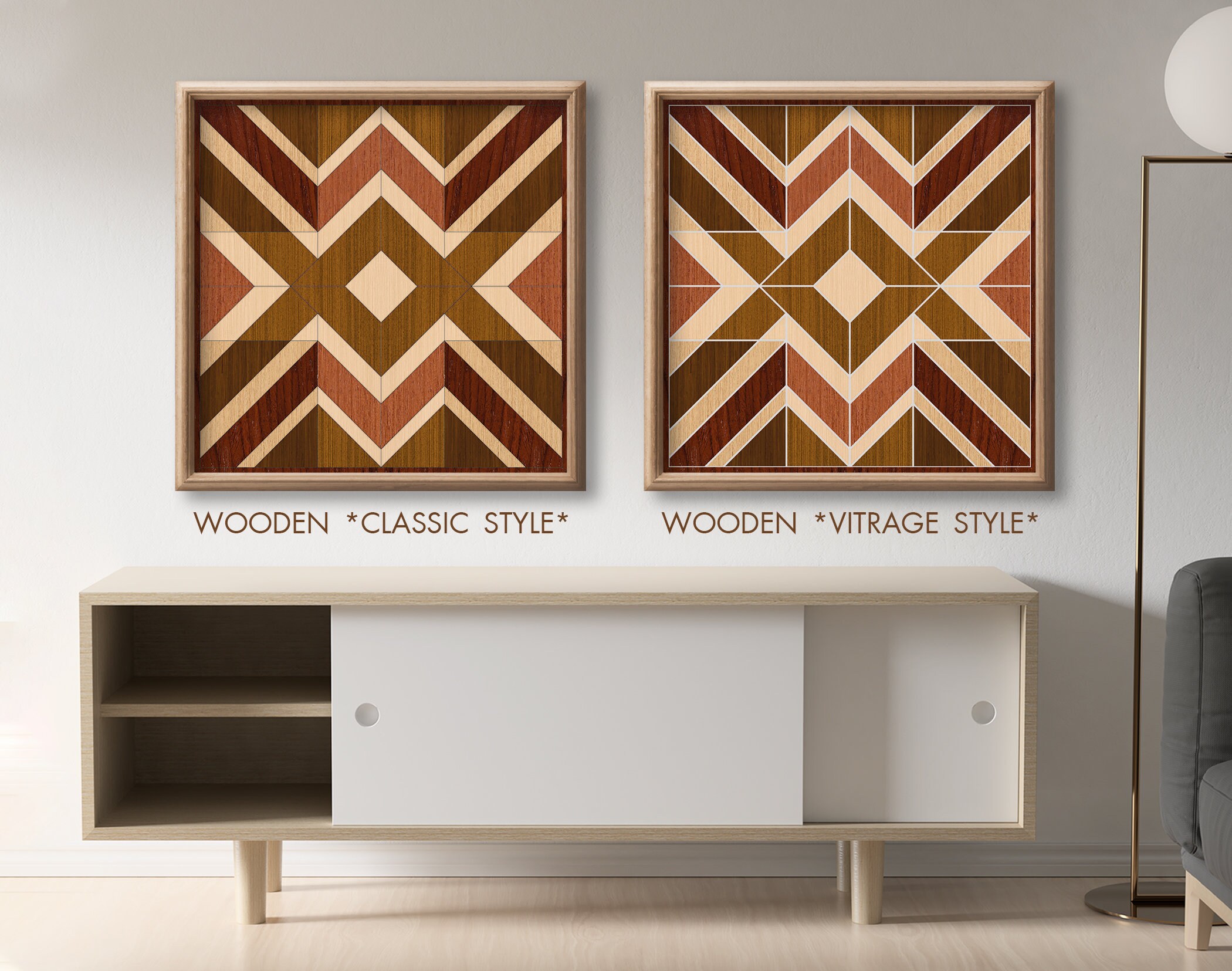 Barn Quilt Wall Geometric Svg Wall Hanging SVG Cricut Svg | Etsy