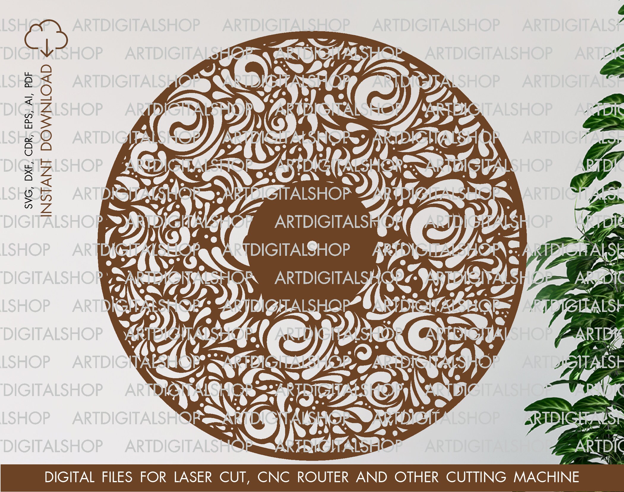 Set of 3 Wall Clocks Svg Large Clock Cutting Models Clock - Etsy