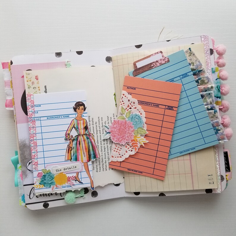 Library Cards Set of 14 BRIGHT Rainbow Mixed Colors - Etsy