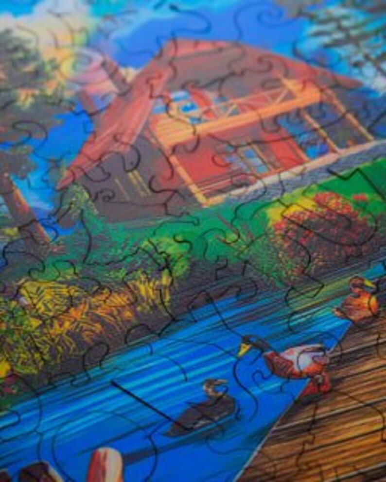 Jigsaw Volume Puzzle Safari Animals Puzzle for Adults Fantasy Puzzle ...