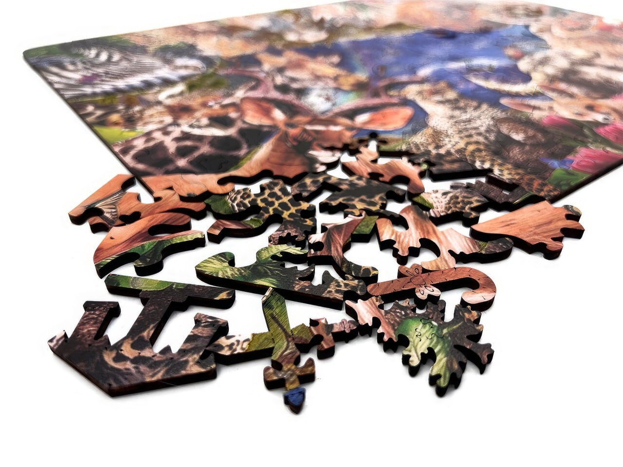 Jigsaw Volume Puzzle Safari Animals Puzzle for Adults Fantasy Puzzle ...