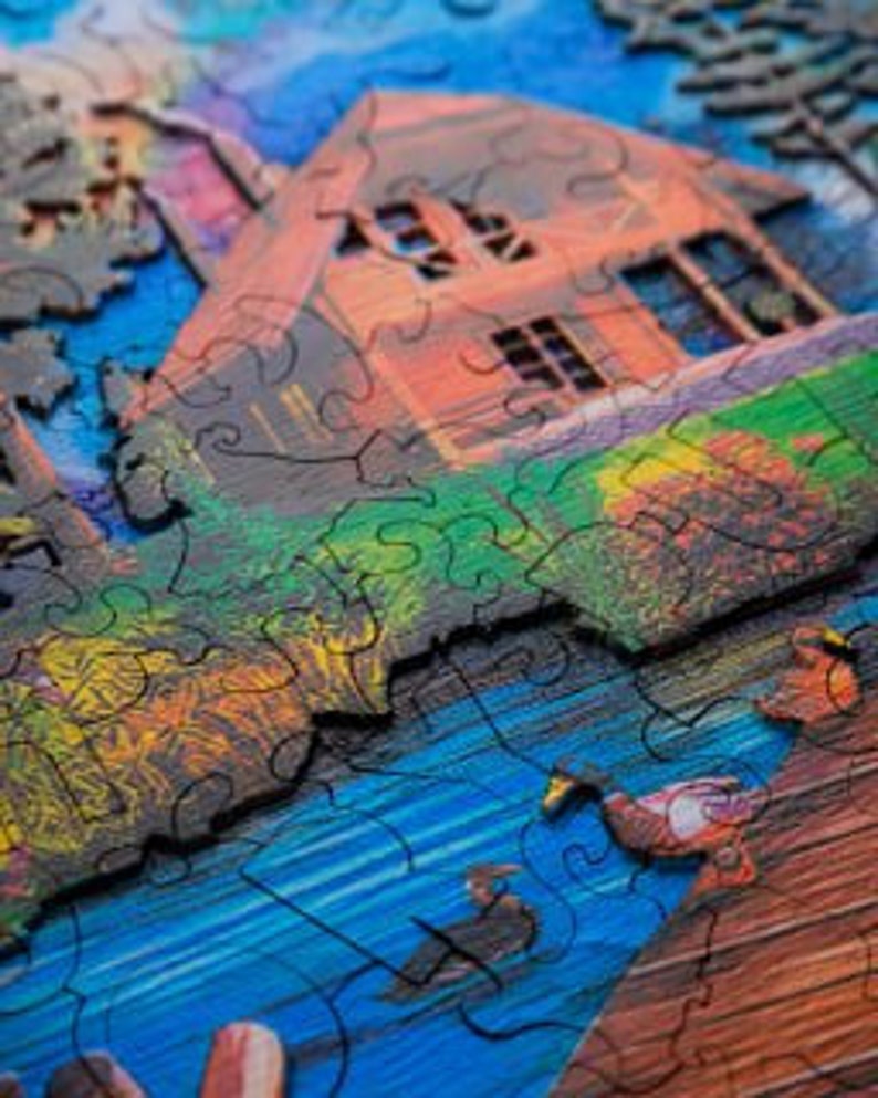 Jigsaw Volume Puzzle Safari Animals Puzzle for Adults Fantasy Puzzle ...