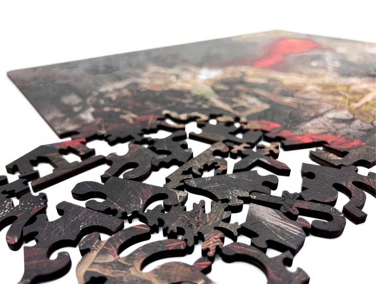 The Last Day of Pompeii Wood Puzzle, Renaissance Art Puzzles, Wooden ...