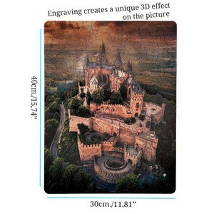 Medieval Castle Jigsaw Puzzle, Volume Puzzle - Etsy