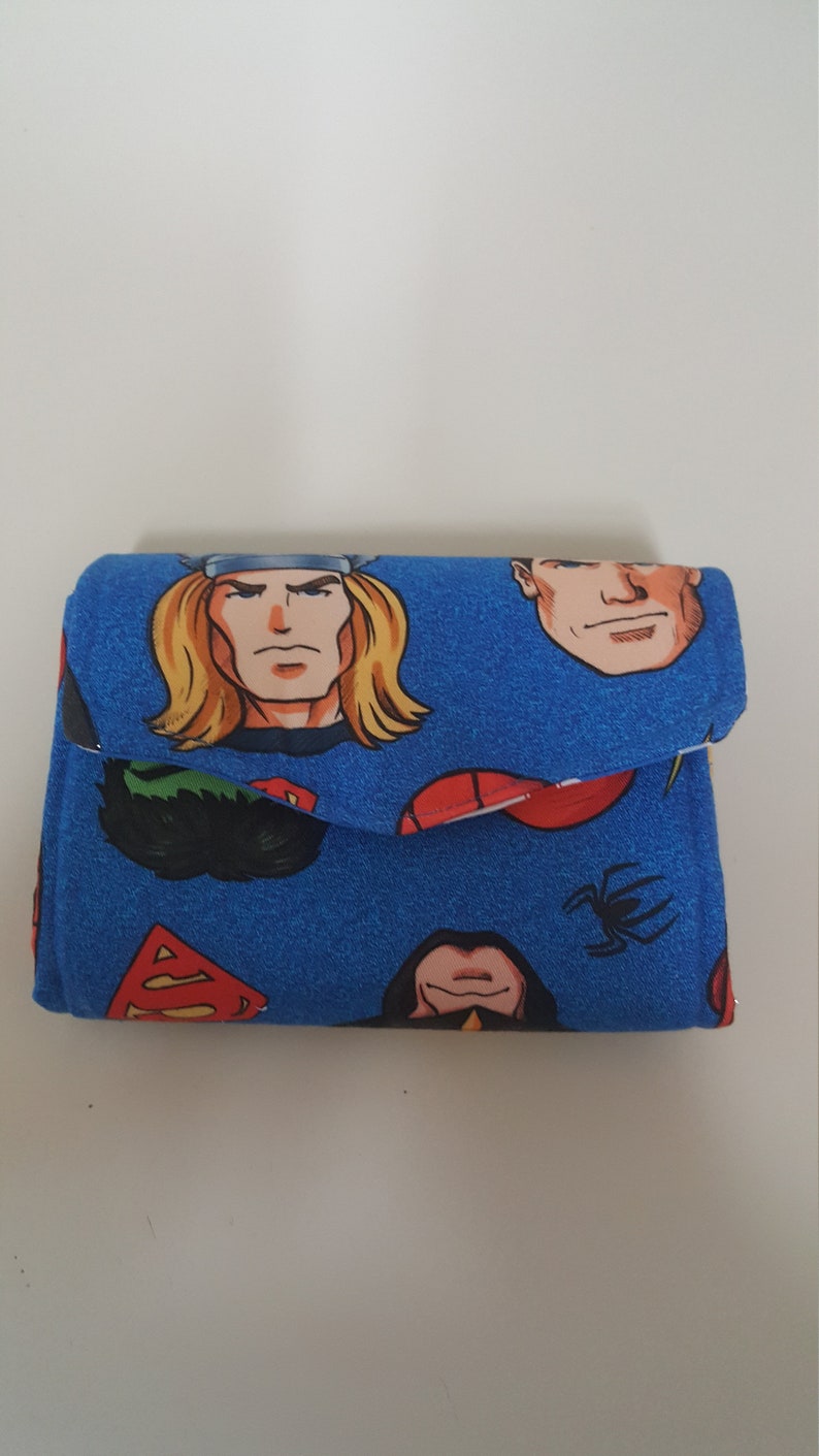 Superhero Wallet - Etsy
