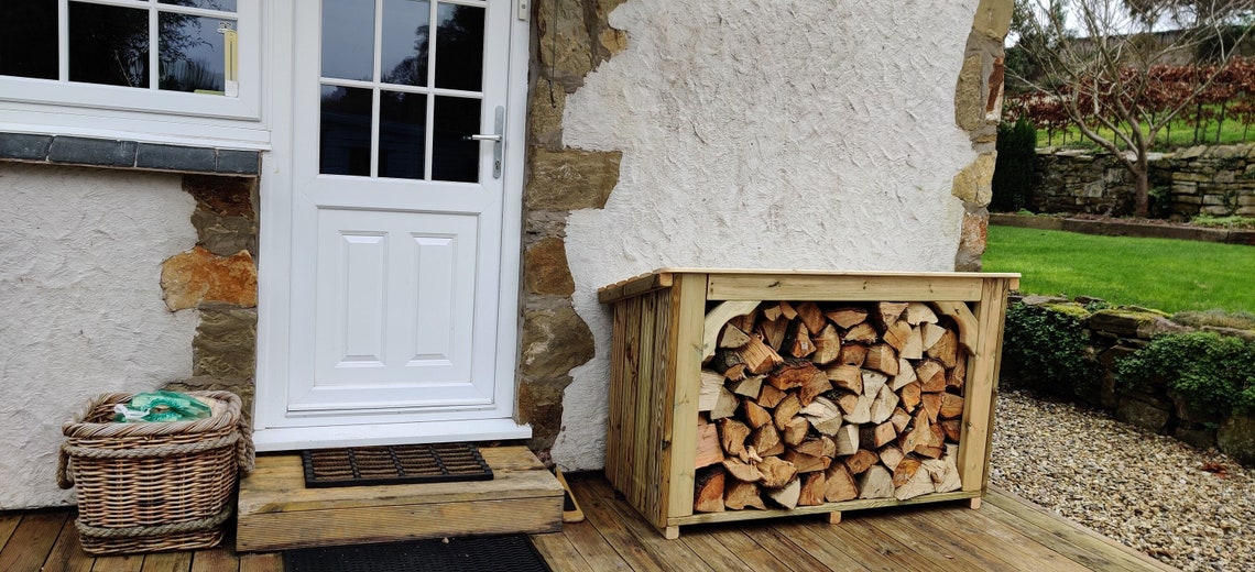 Beautiful Quality Wood Store Small Log Store Log Store - Etsy UK