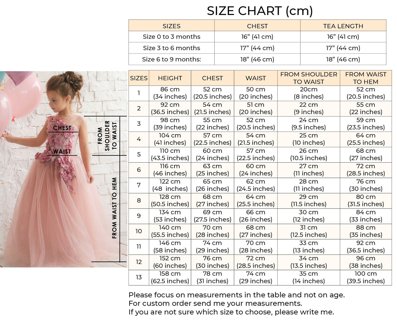 Blush Pink Flower Girl Dress Girl Dress V-neckline Back Bow - Etsy